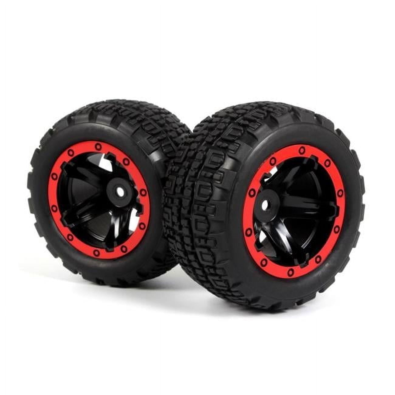 Slyder ST Wheels & Tires, Black & Red - Walmart.com