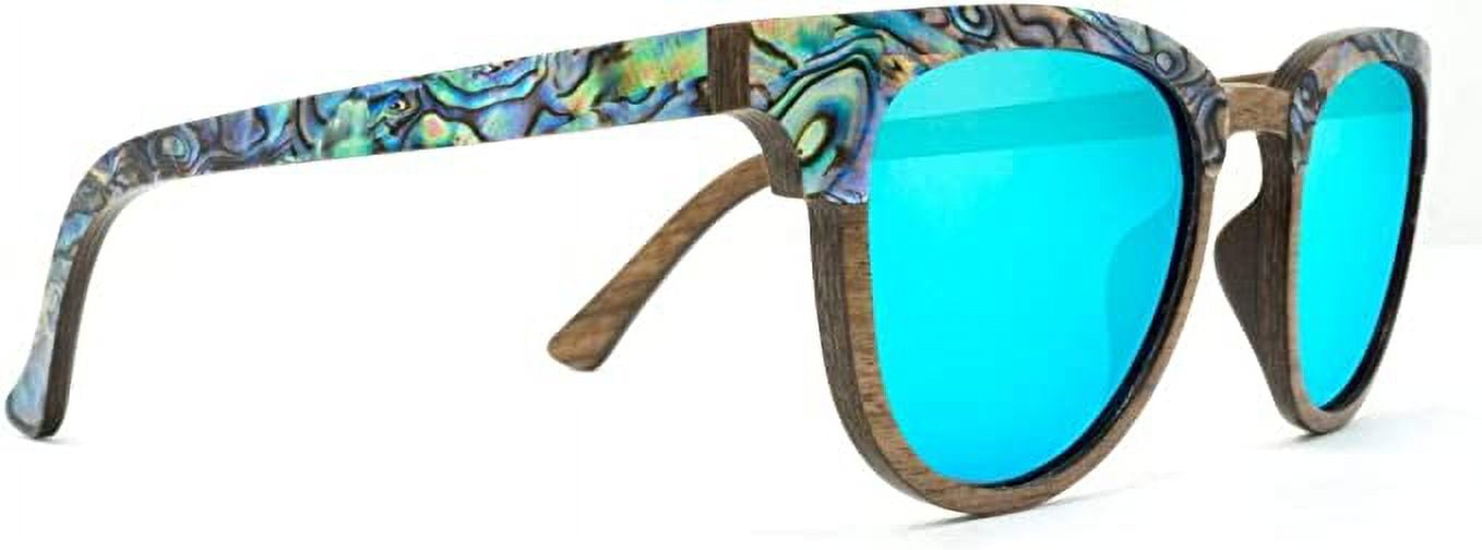 SLYK Polarized Beachcomber Sunglasses - Abalone Seashell/Ice Blue ...