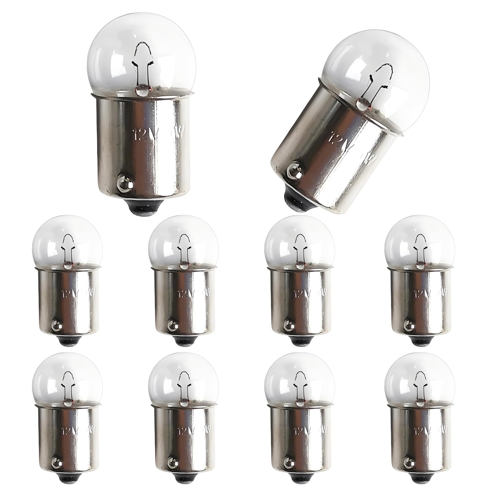 Slykew 10 PCS Automotive Reversing Light, G18 12V 5W Low Voltage ...