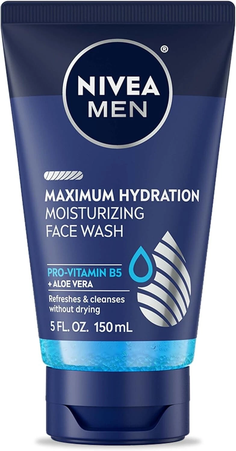 Sm Nivea Men Maximum Hydration Moisturizing Face Wash With Aloevera 5Oz ...