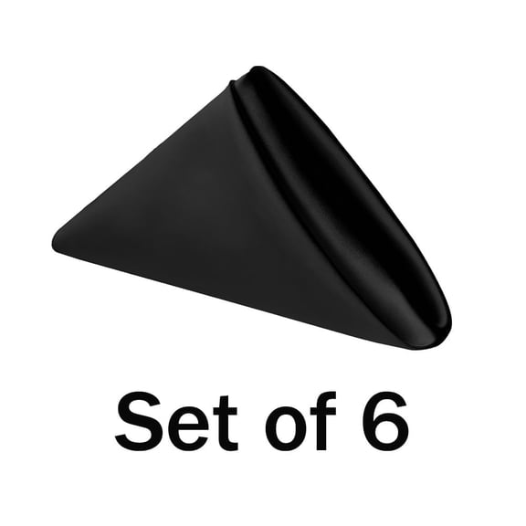 50 Pack Light Pink Square Satin Napkins 17x17 Inch Soft Smooth Cloth ...