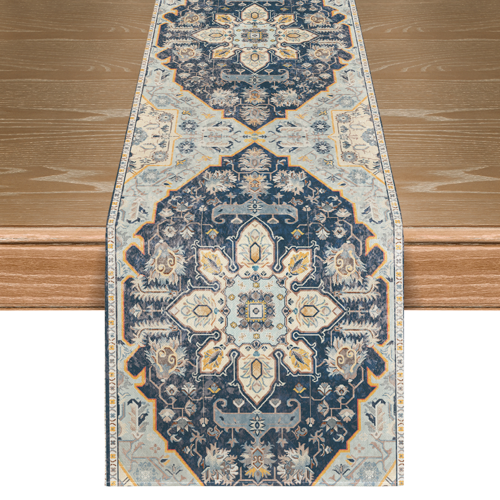 Fennco Styles Shimmering Woven Nubby Texture Water Hyacinth 14 x 54 ...