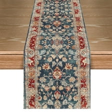 Fennco Styles Woven Nubby Natural Ramie Rustic 14 x 72 Inch Table ...