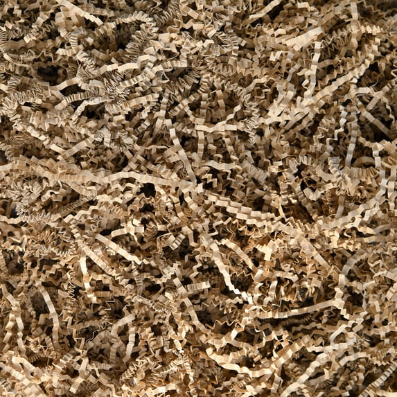 Sm:)e Brown Crinkle Cut Paper for Gift Baskets,for Shred Packing Raffia ...