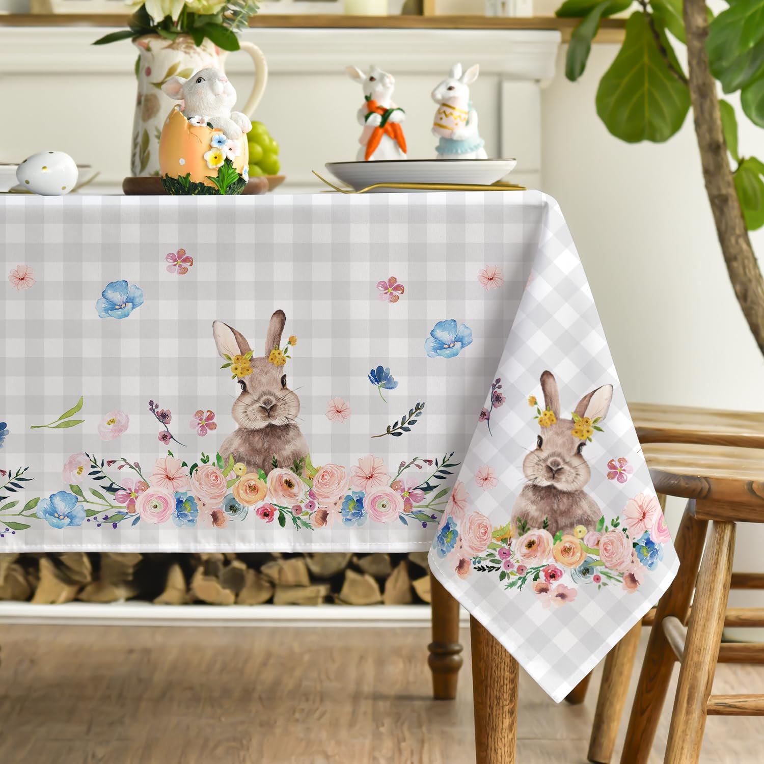 The Pioneer Woman Evie Floral Table Throw, 50" x 50", Multi-color ...