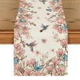 Sm:)e Flowers Bird Butterfly Spring Table Runner, 13x72 Inch - Walmart.com