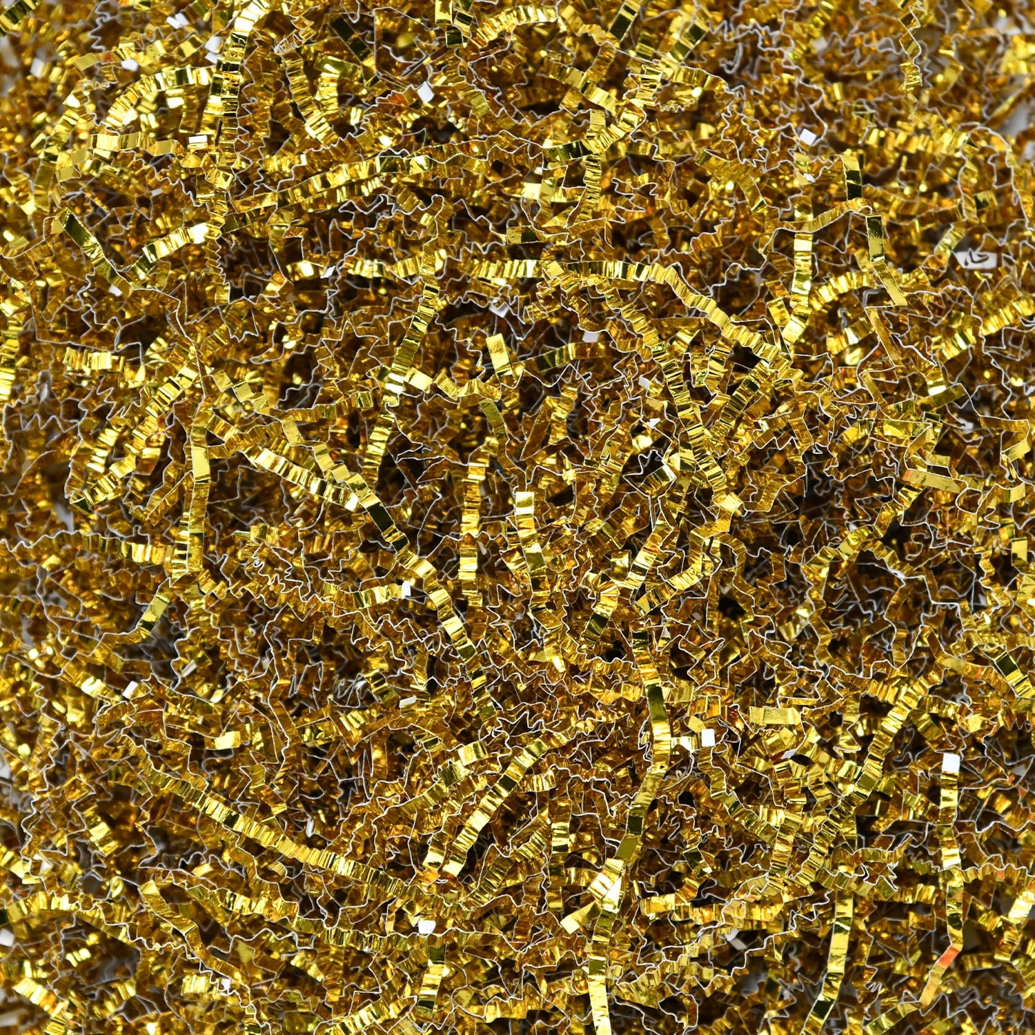 Sm:)e Gold Crinkle Cut Paper for Gift Baskets,for Shred Packing Raffia ...