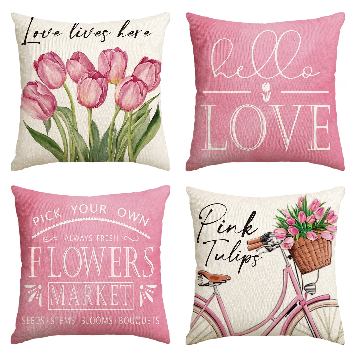 Pink Outdoor Pillows in Outdoor Pillows - Walmart.com