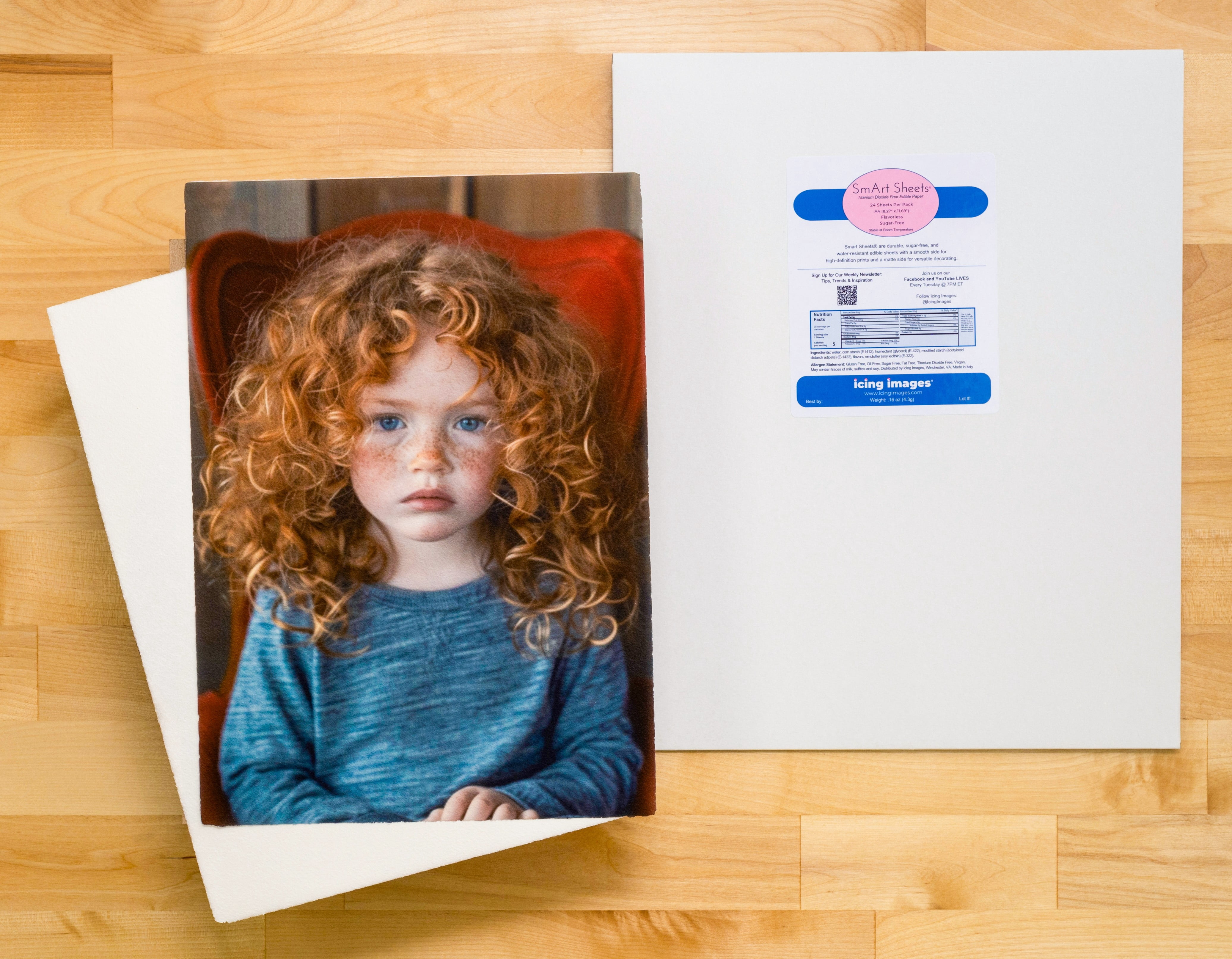 SmArt® Sheets Versatile Edible Paper (Flavorless) - 24 sheets - A4 ...