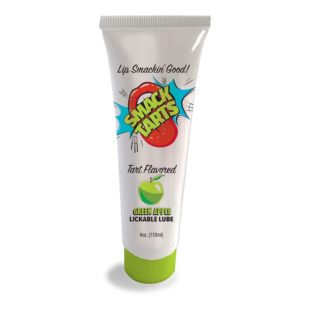 Smack Tarts Lick Sour GreenApple Lub 4oz by Little Genie - Walmart.com