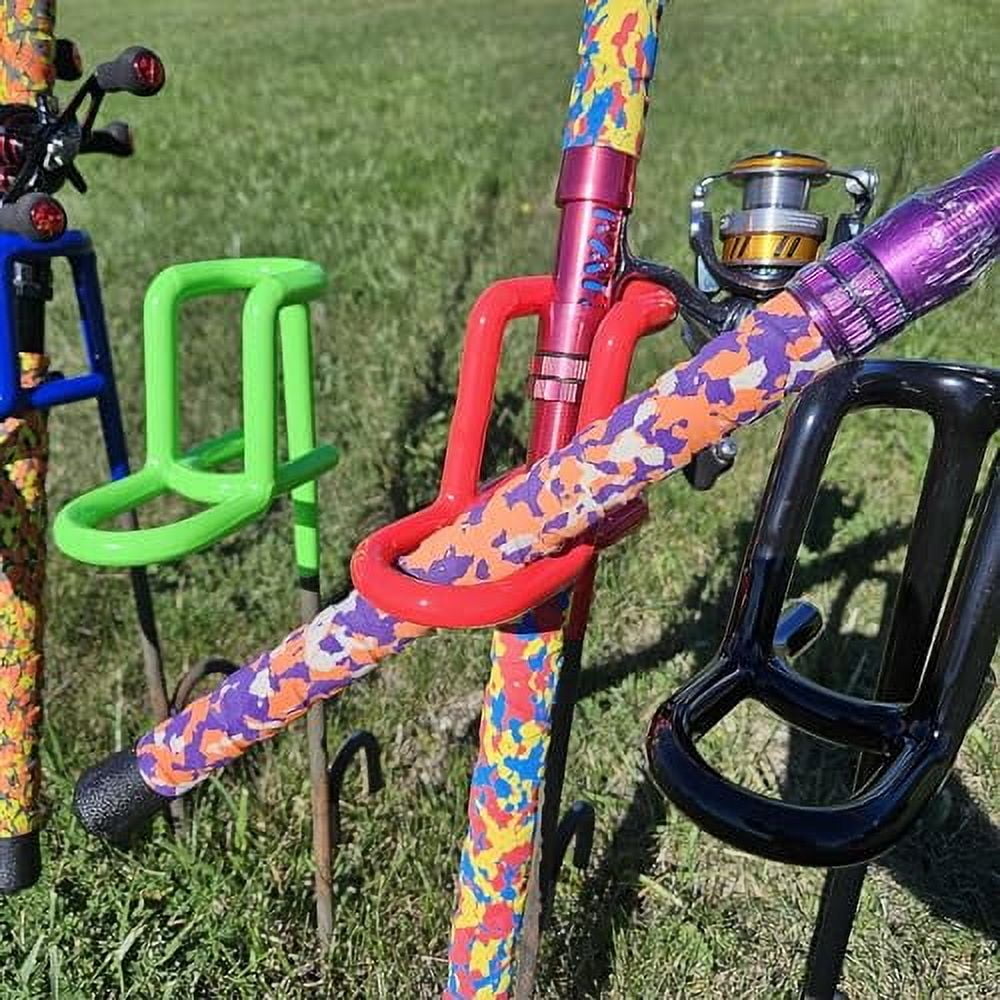 Smackdown Bank Rod Holders (Black) Fits Two rods in Each Rod Holder ...