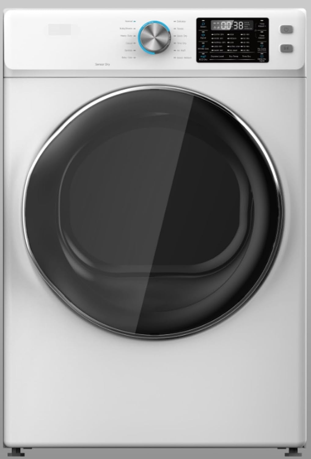 Smad 27 in 120V 4.5 Cu ft Front Load Quick Washing Machine, Quiet ...