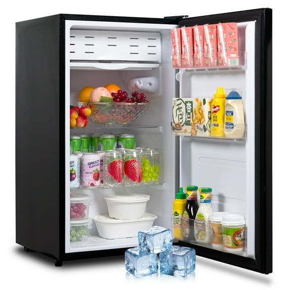 Smad 3.2 Cu ft Compact Refrigerator 115V Quiet Fridge Fresh Food Energy ...
