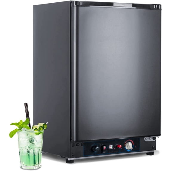 Smad 3 Way Electric Powered RV Fridge 2.1 Cu.ft for Small Trucks ...