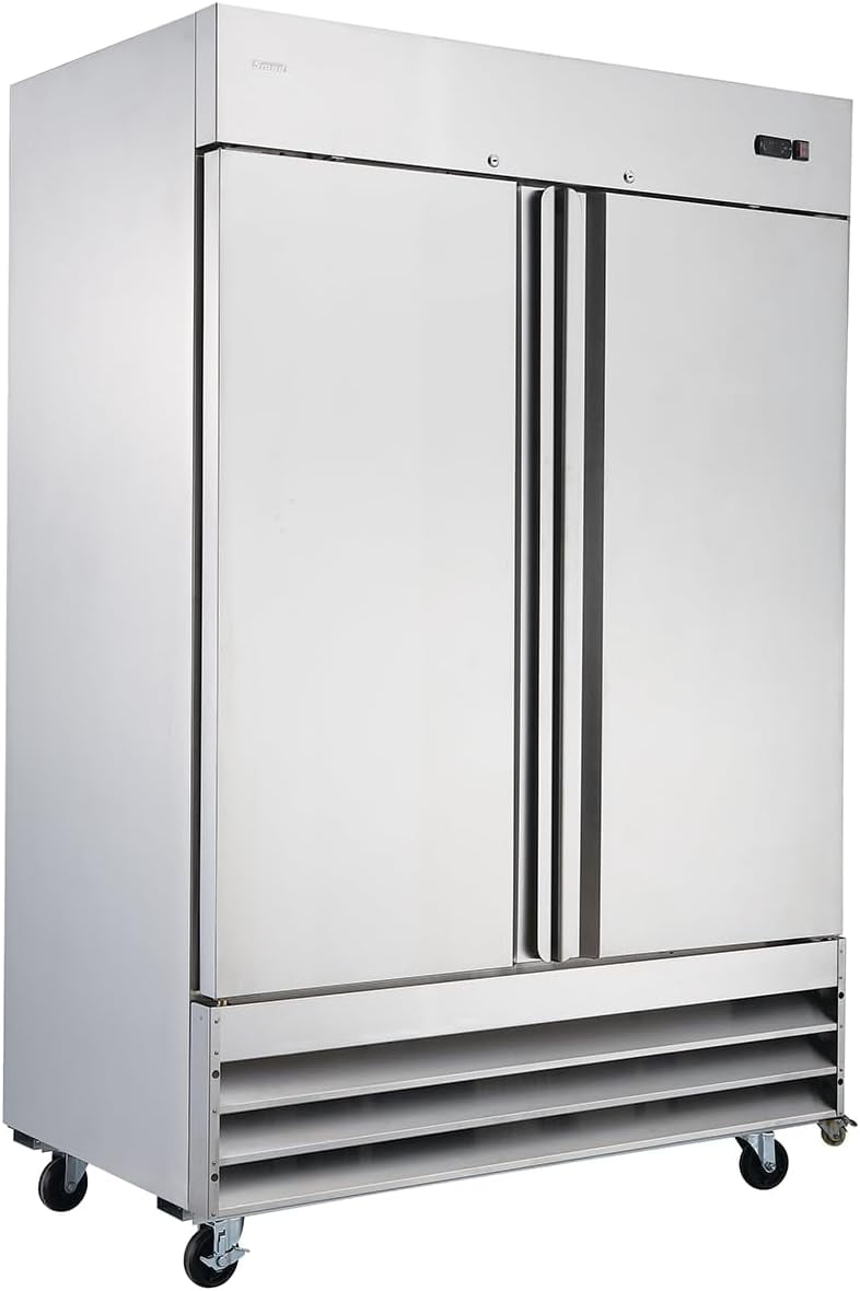 Smad 47 Cu ft Upright Commercial Freezer Removeble Shelves, Inner ...