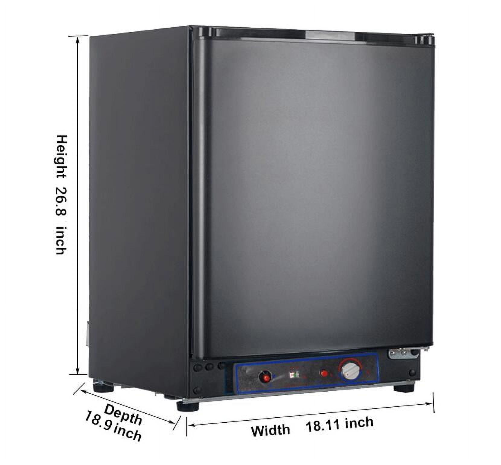 Smad RV Refrigerator 3 Way, RV Fridge 2.1 Cu.ft, Gas Propane ...