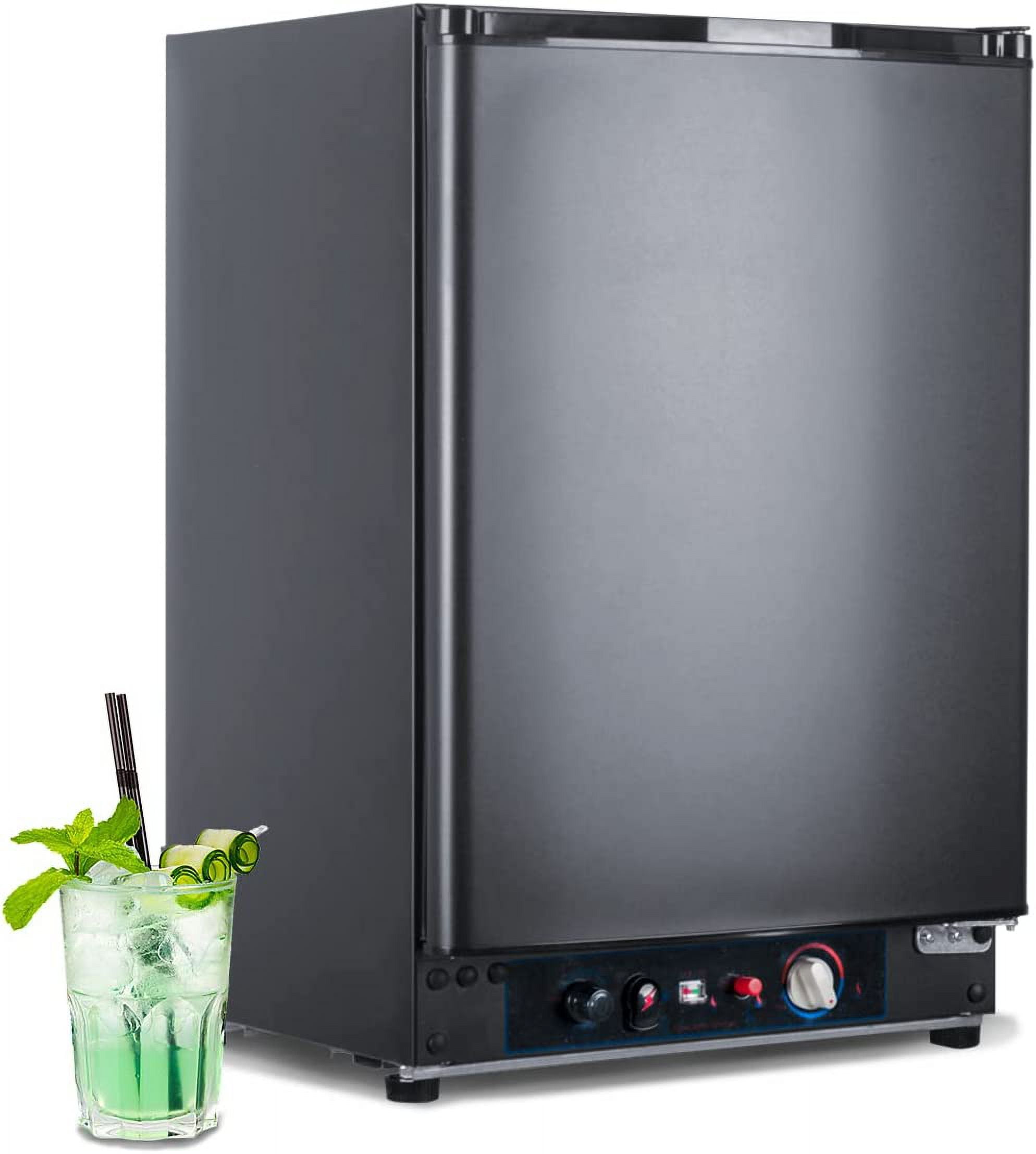 Smad 3 Way RV Fridge 2.1 Cu.ft, Gas Propane Refrigerators, Outdoor ...