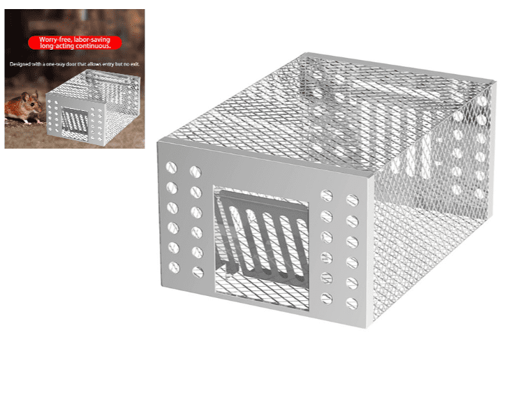Small 1-Door Humane Live Catch and Release Animal Trap for Squirrels ...