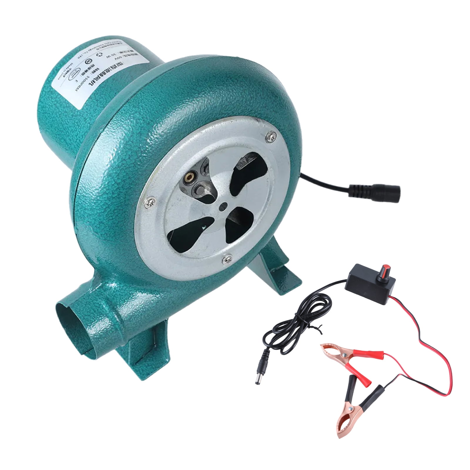 Small 12V Air Blower with Car Clip multifunction Power Fan Easy ...