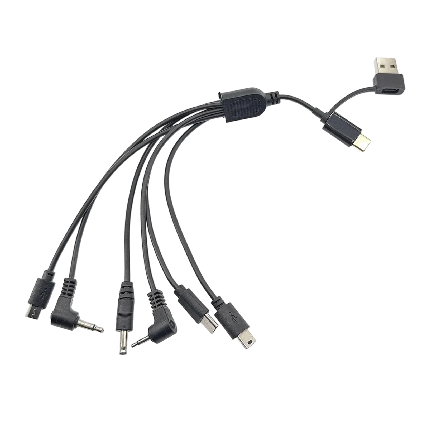 Small 23cm Multiple Device Charging Solution 6 Port USB Charging Cord ...