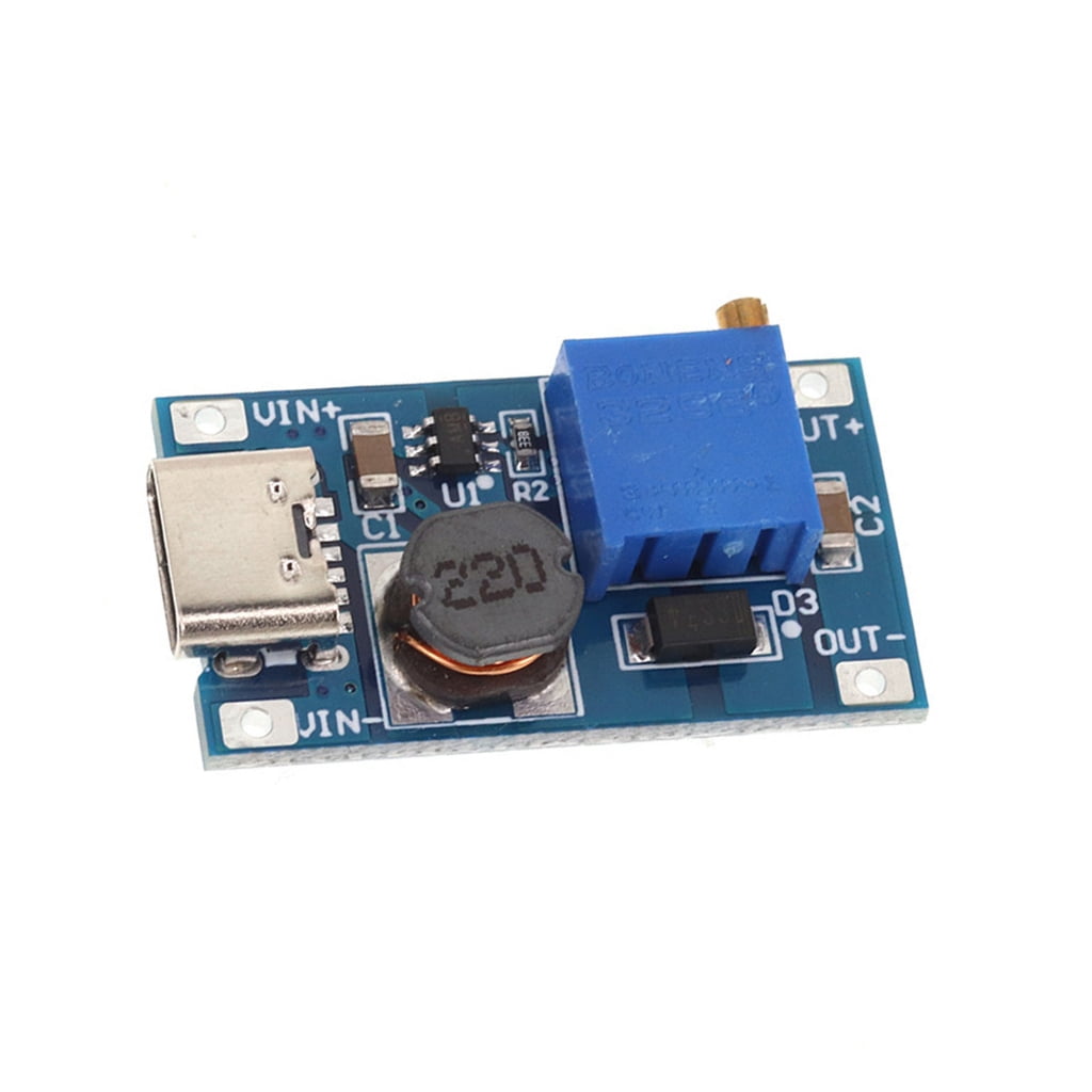 Small 2A Adjustable Boost Module DCStep Up Converters Board with ...