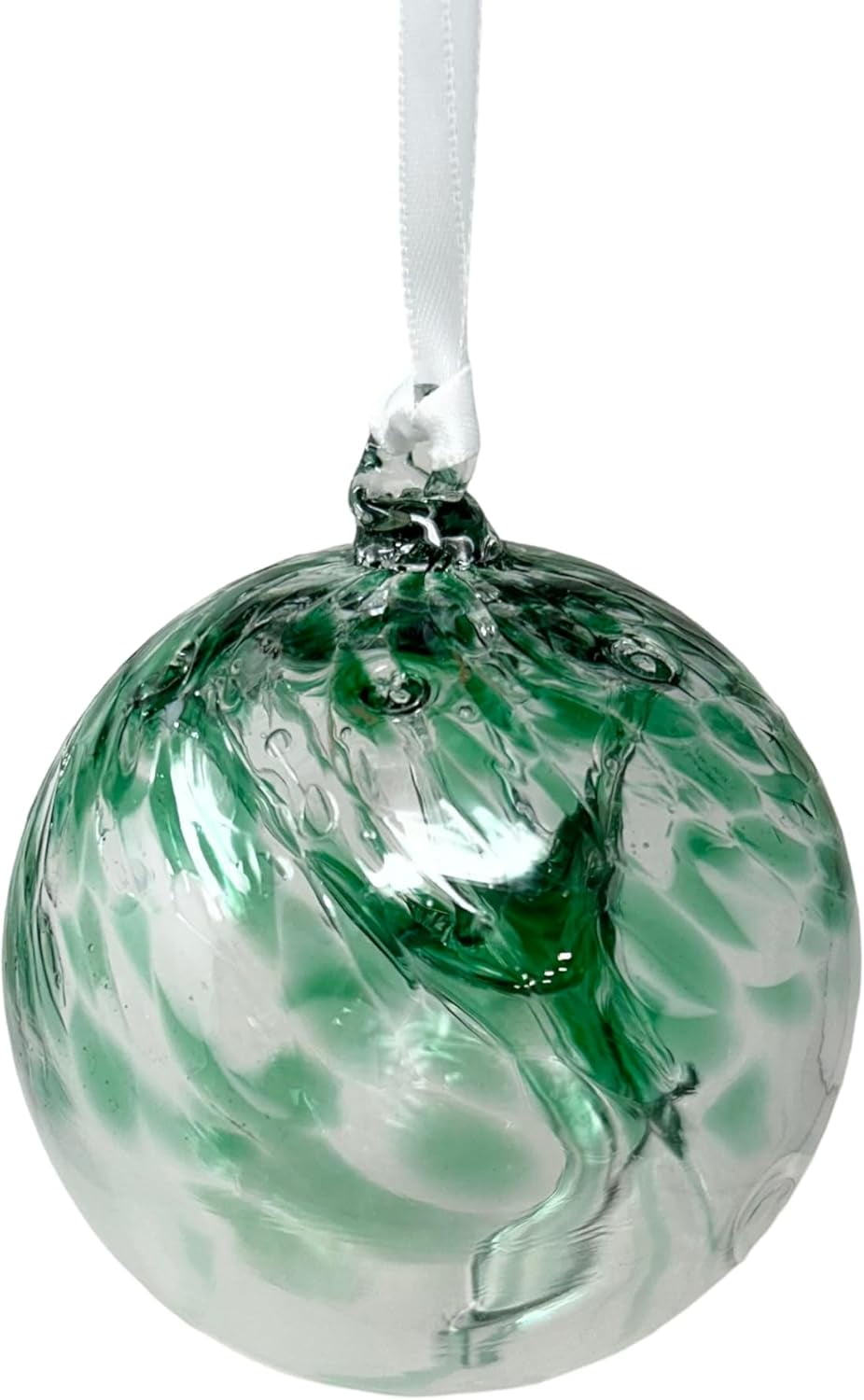 Small 3.5 Inch Hand Blown Handmade Hanging Garden Gazing Ball Indoor ...