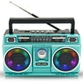 Portable AM/FM Radio with Bluetooth, USB, Rechargeable Battery, Long ...