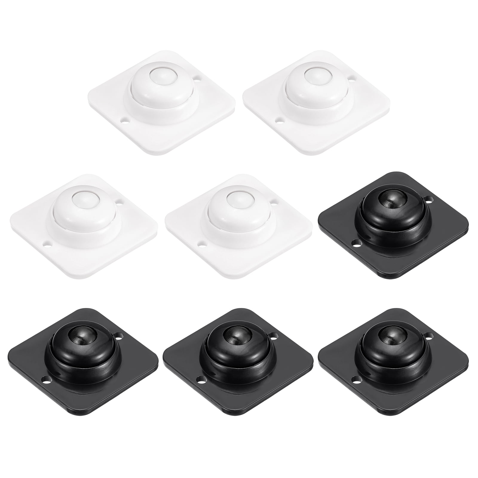 Small Adhesive Caster Wheels, Mini Swivel Universal Sticky Pulleys 360 ...