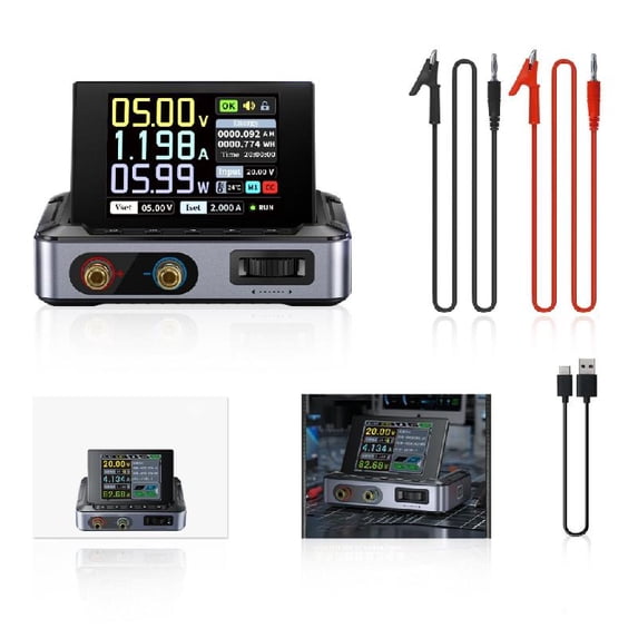 Small Adjustable Power Sources 30V5A Metal Enclosure for DIY Projects ...