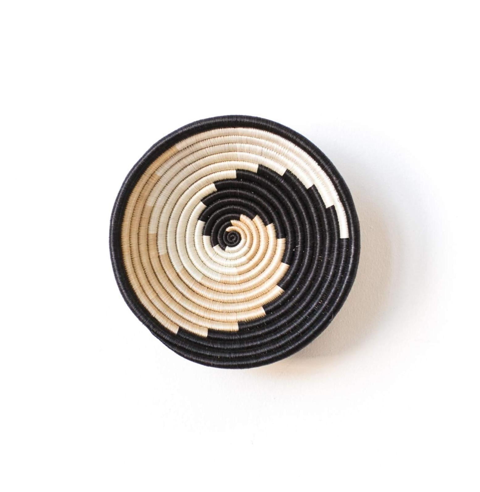 Small African Basket- Kitabi/Rwanda Basket/Woven Bowl/Sisal ...