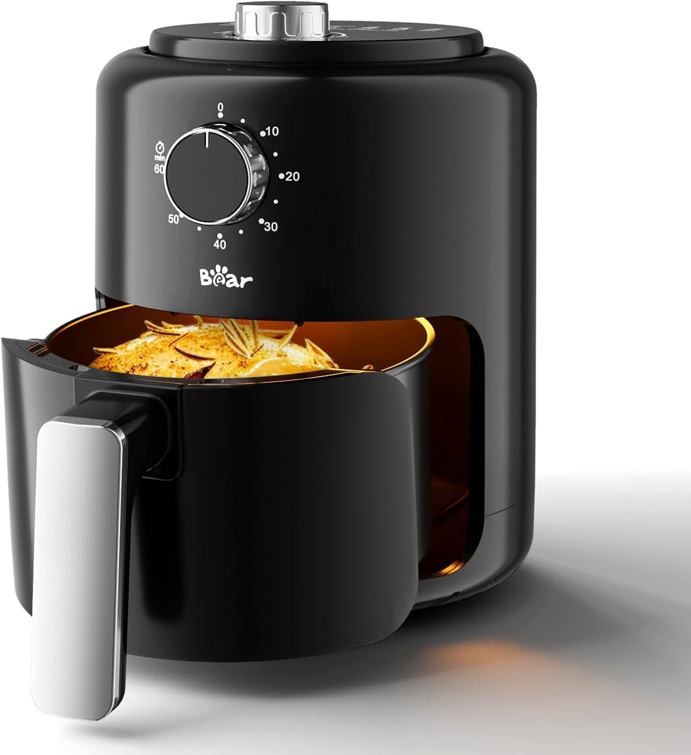 Small Air Fryer 2.1 QT, Mini Airfryer Adjustable Time&Temp Control ...