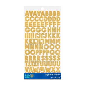 Shop Small Letter and Alphabet Stickers for Crafts and DIY Projects