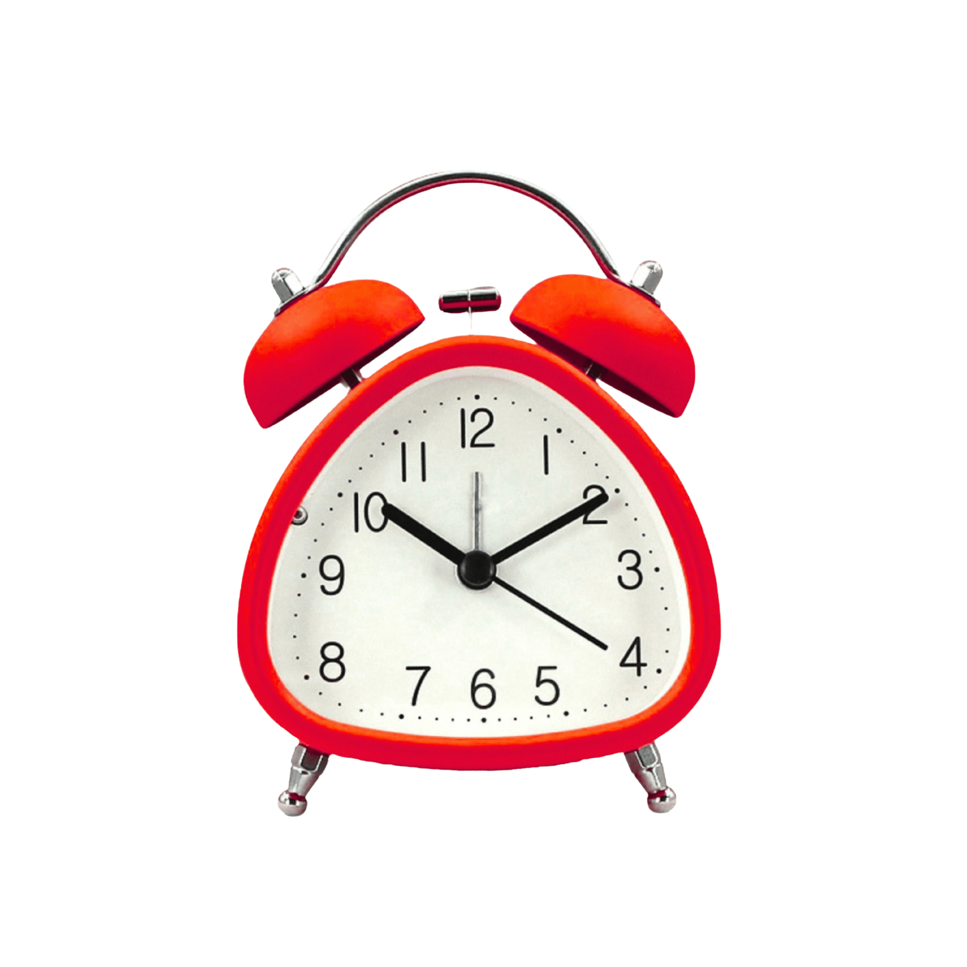 Small Analog Alarm Clock - Red - Walmart.com