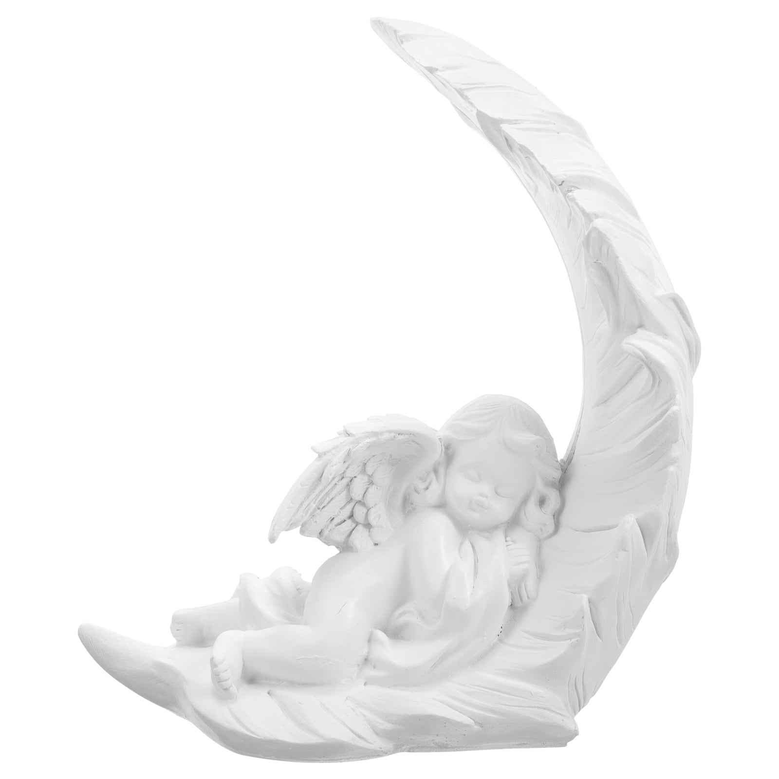 Small Angel Figurine Adorable Resin Angel Decoration Tiny Angel Statue ...