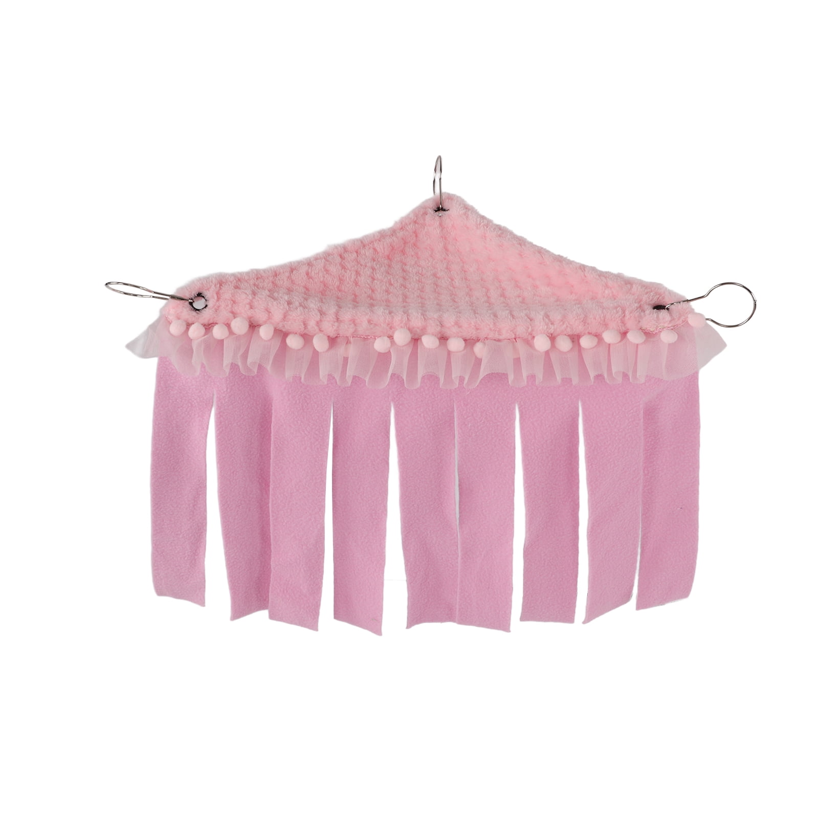 Small Animal Hamster Tent,Rabbit House,Guinea Pig Hideout with Tassels ...