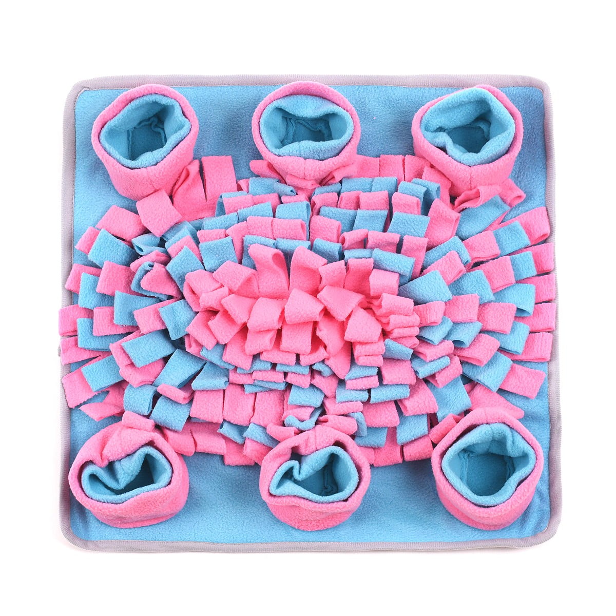 Small Animal Snuffle Mat Fleece Foraging Mats Interactive Feeding Toy ...