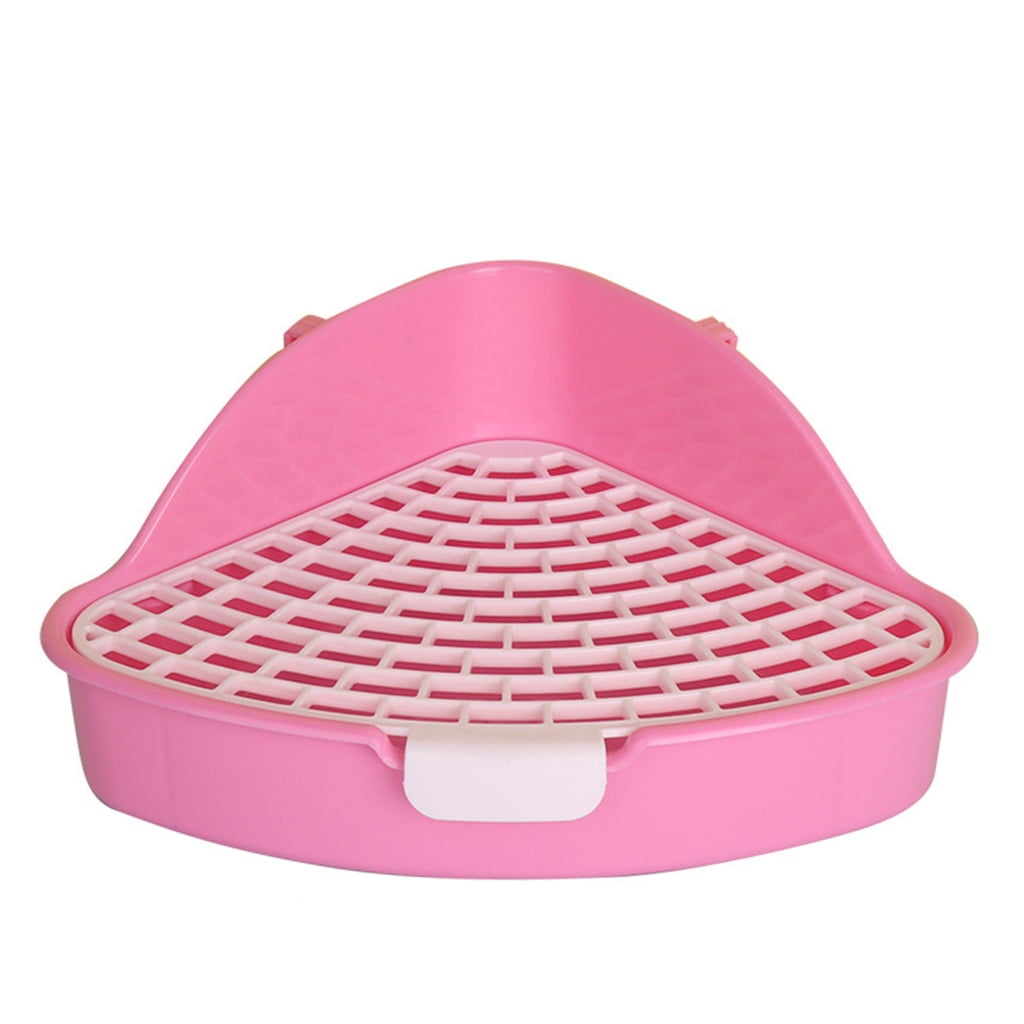 Small Animal Triangle Potty Trainer Corner Toilet Pet House Corner ...