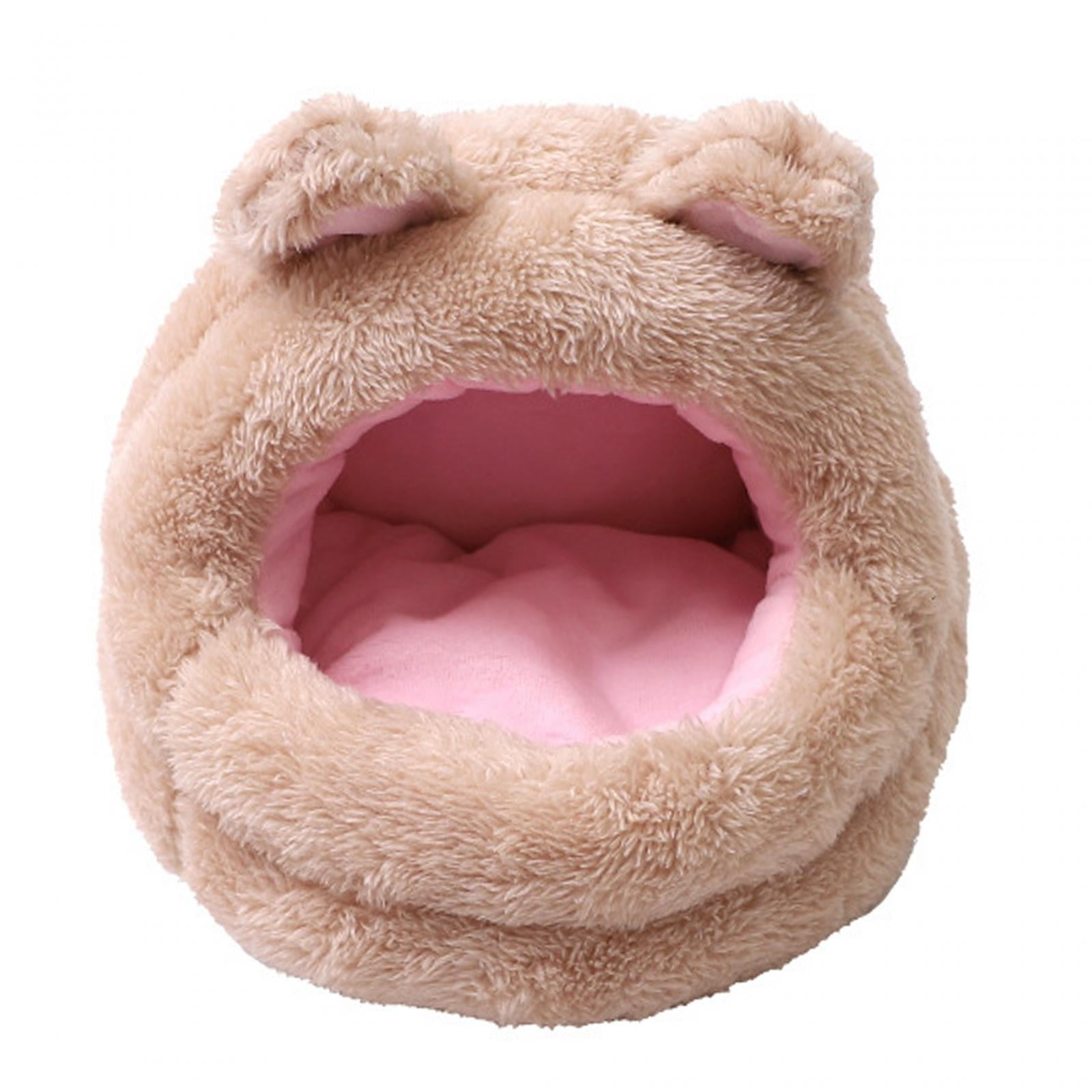 Small Animal Warm Bed Hideout Guinea Pig House for Hedgehog Bunny ...