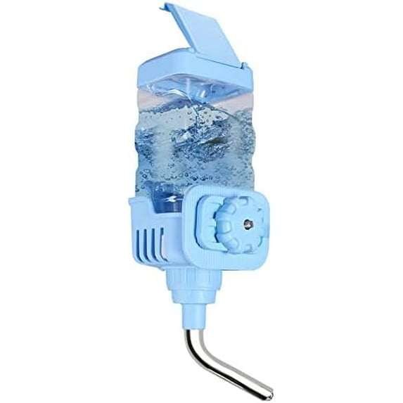 Small Animal Water Dispenser for Cage, 25oz Auto Feeding Crate Water ...
