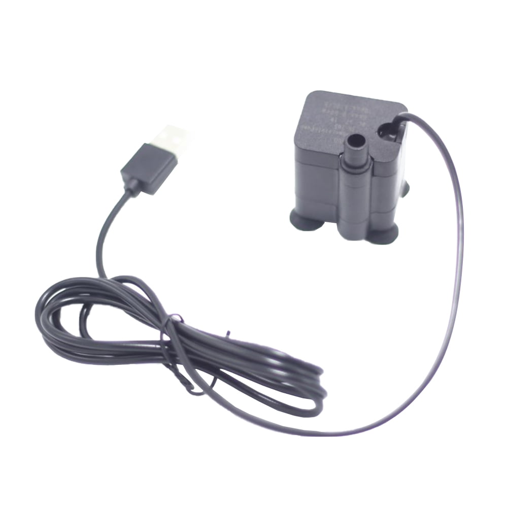 Small Aquarium Brushless Pump, 250L/h Ultra Quiet USB Water Pump, Mini ...