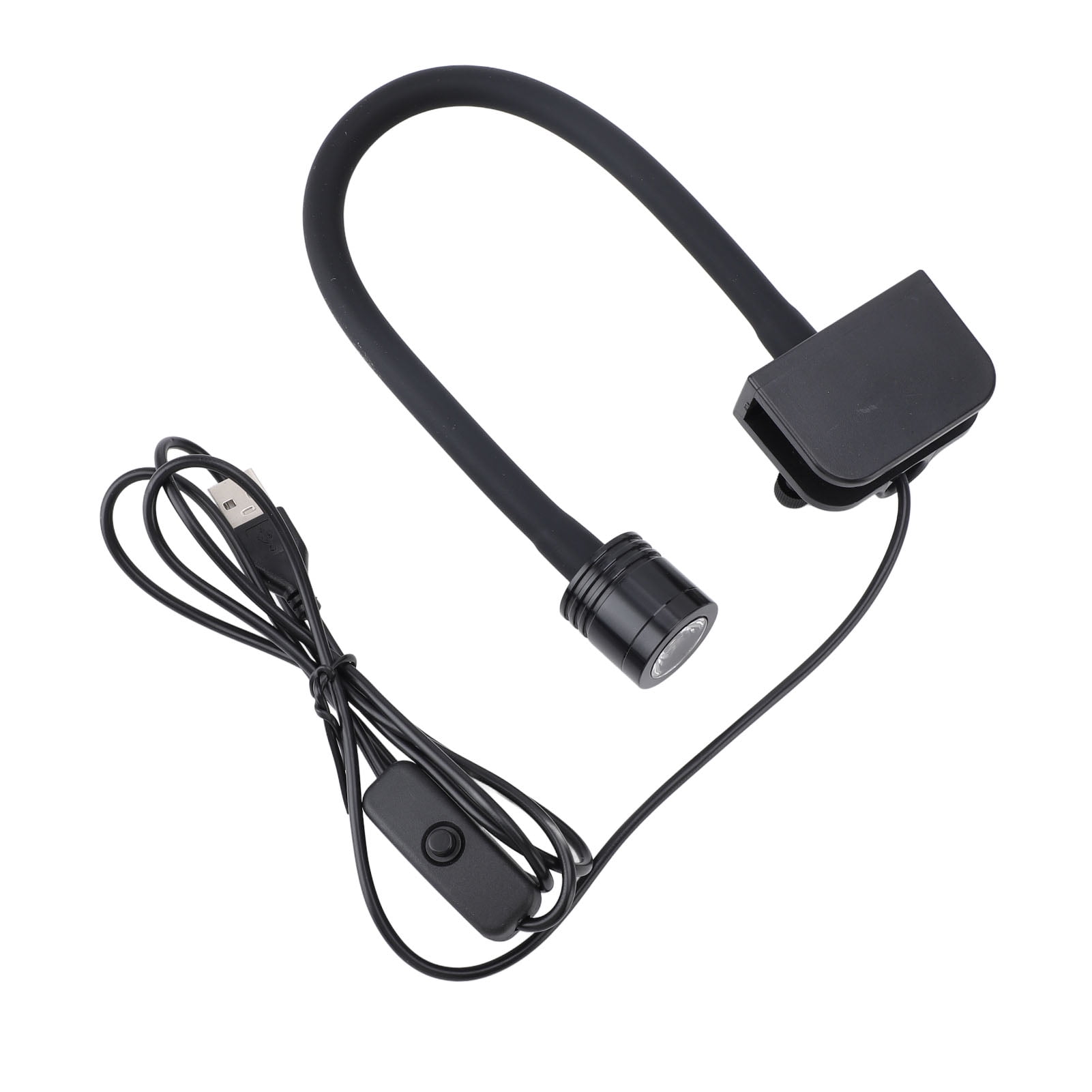 Small Aquarium LED Clip Light, Space Saving, Flexible Gooseneck ...