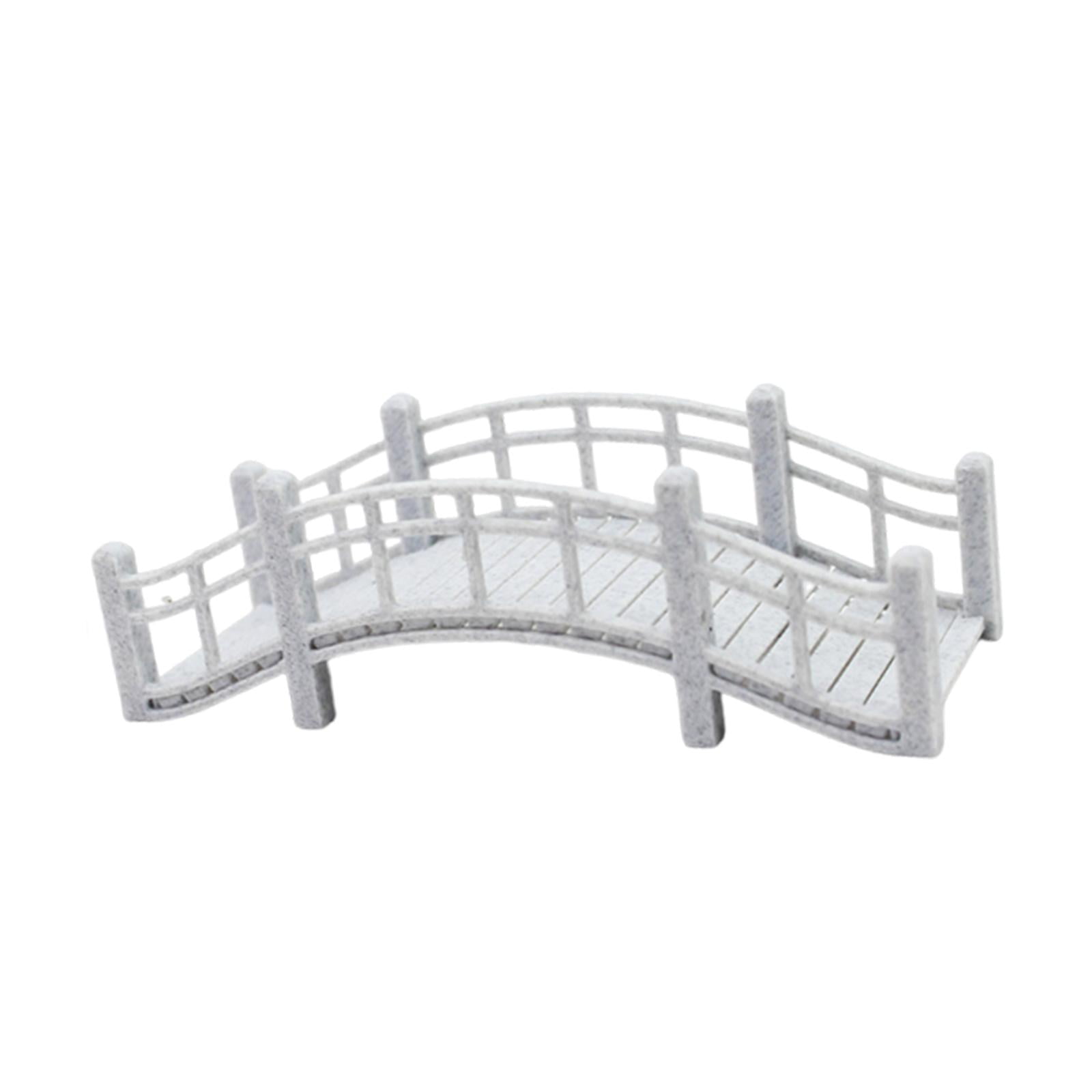 Small Arch Bridge Mini Model Statue Realistic Marble Material for Kids ...