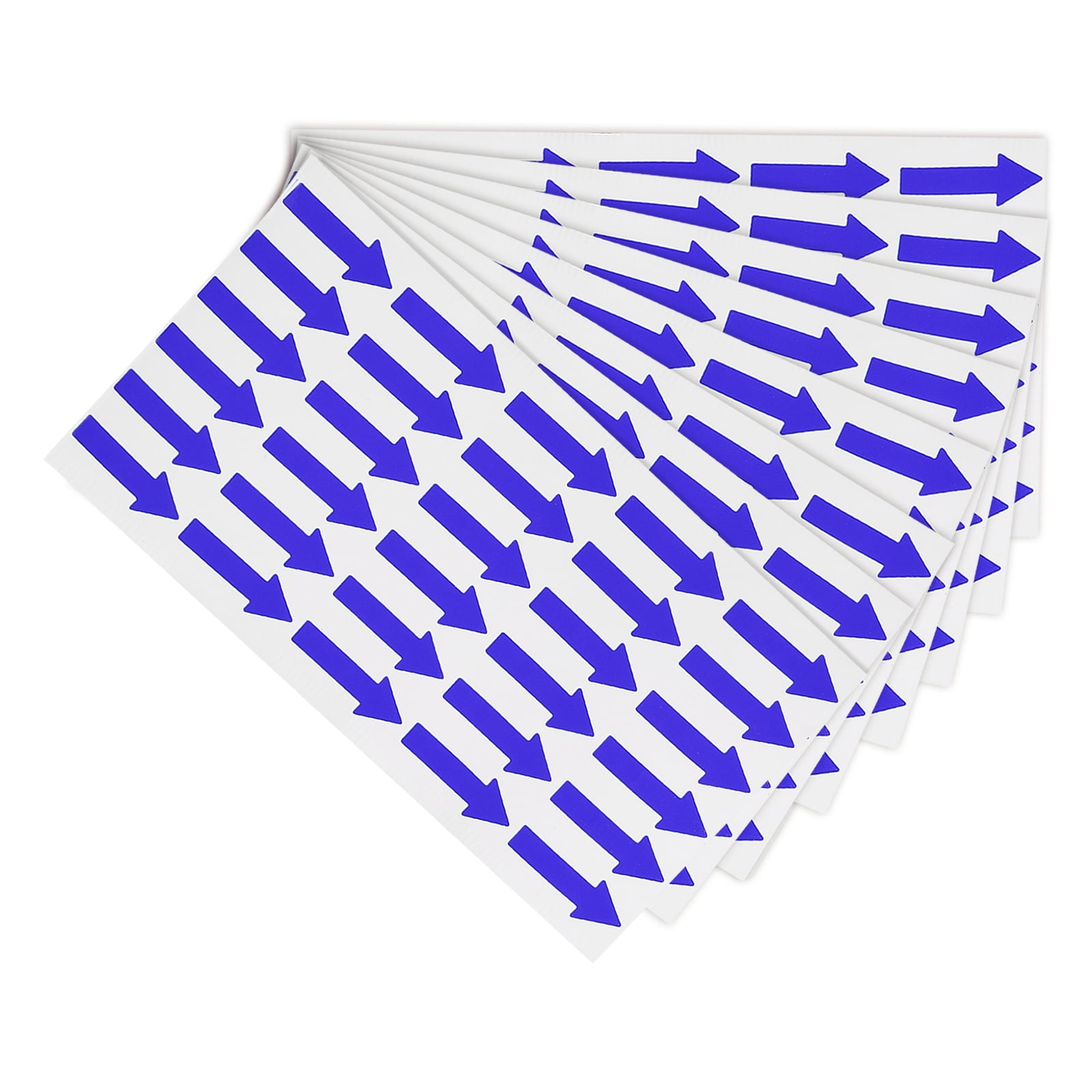 Small Arrow Sticker Label 1.2x0.5", 180 Pcs Adhesive Color Coding Decal ...