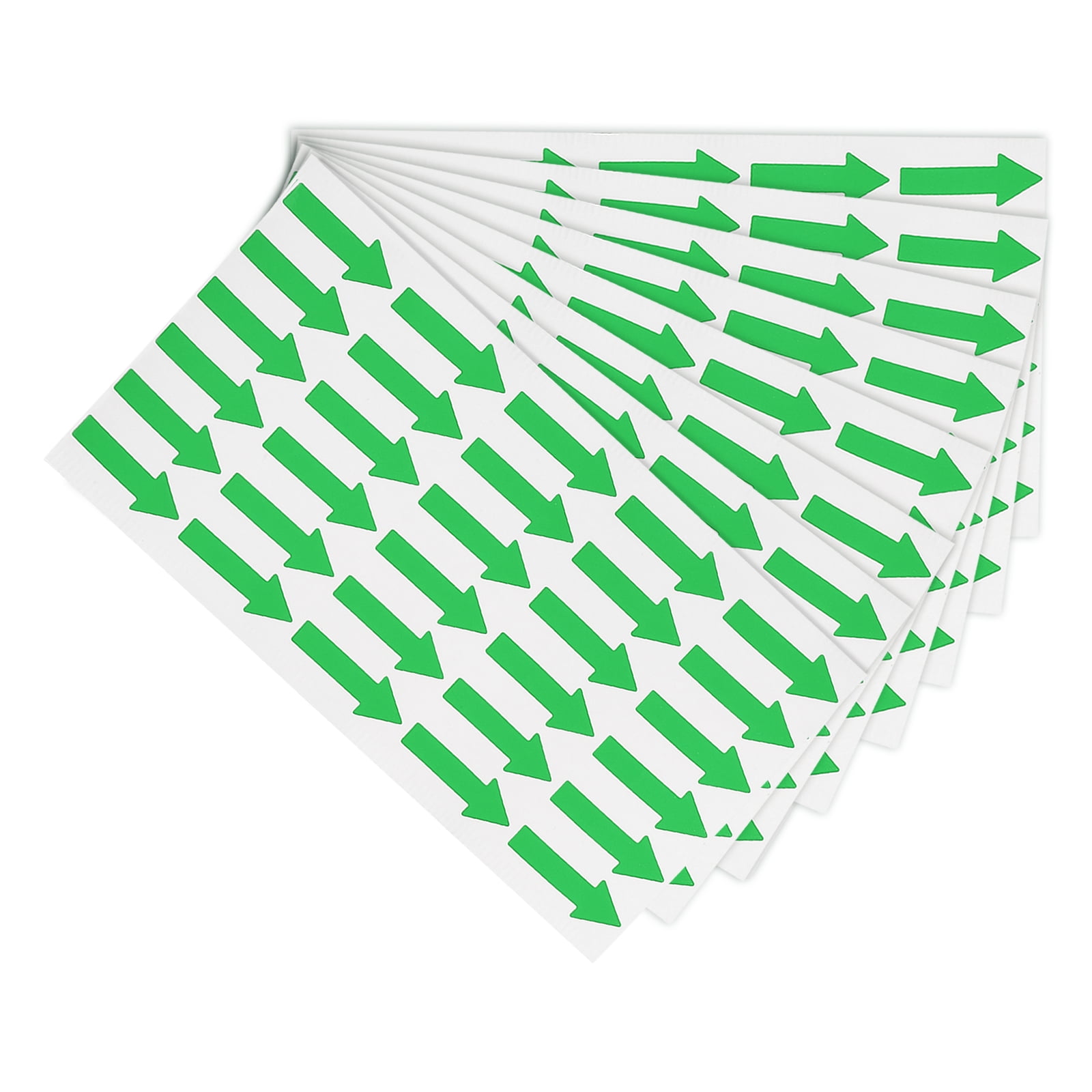 Small Arrow Sticker Label 1.2x0.5", 450 Pcs Adhesive Color Coding Decal ...
