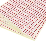 Small Arrow Stickers 0.77x0.3", 15 Sheet Self Adhesive Inspection ...