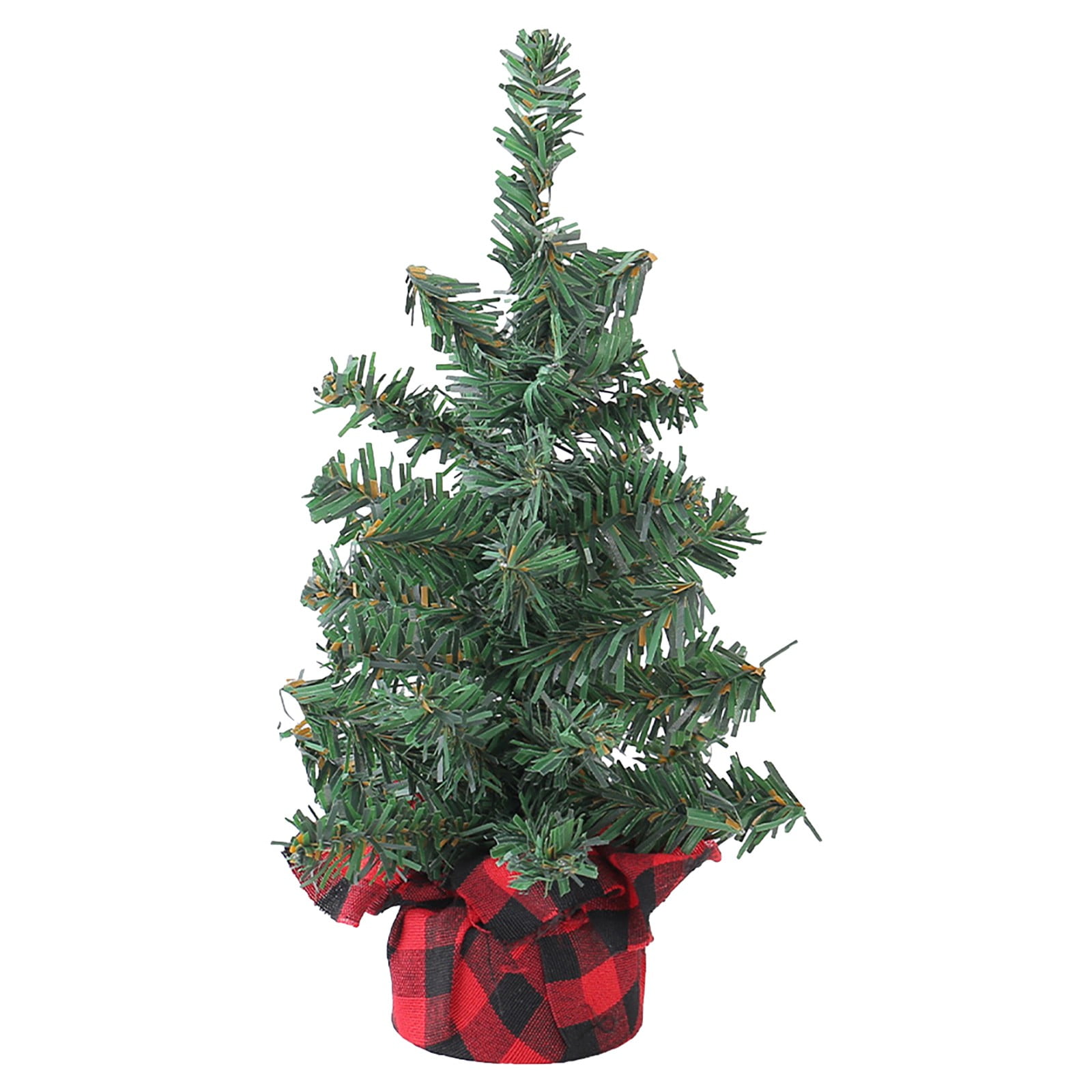 Small Artificial Christmas Tree with Festive Ornaments – Mini Holiday ...