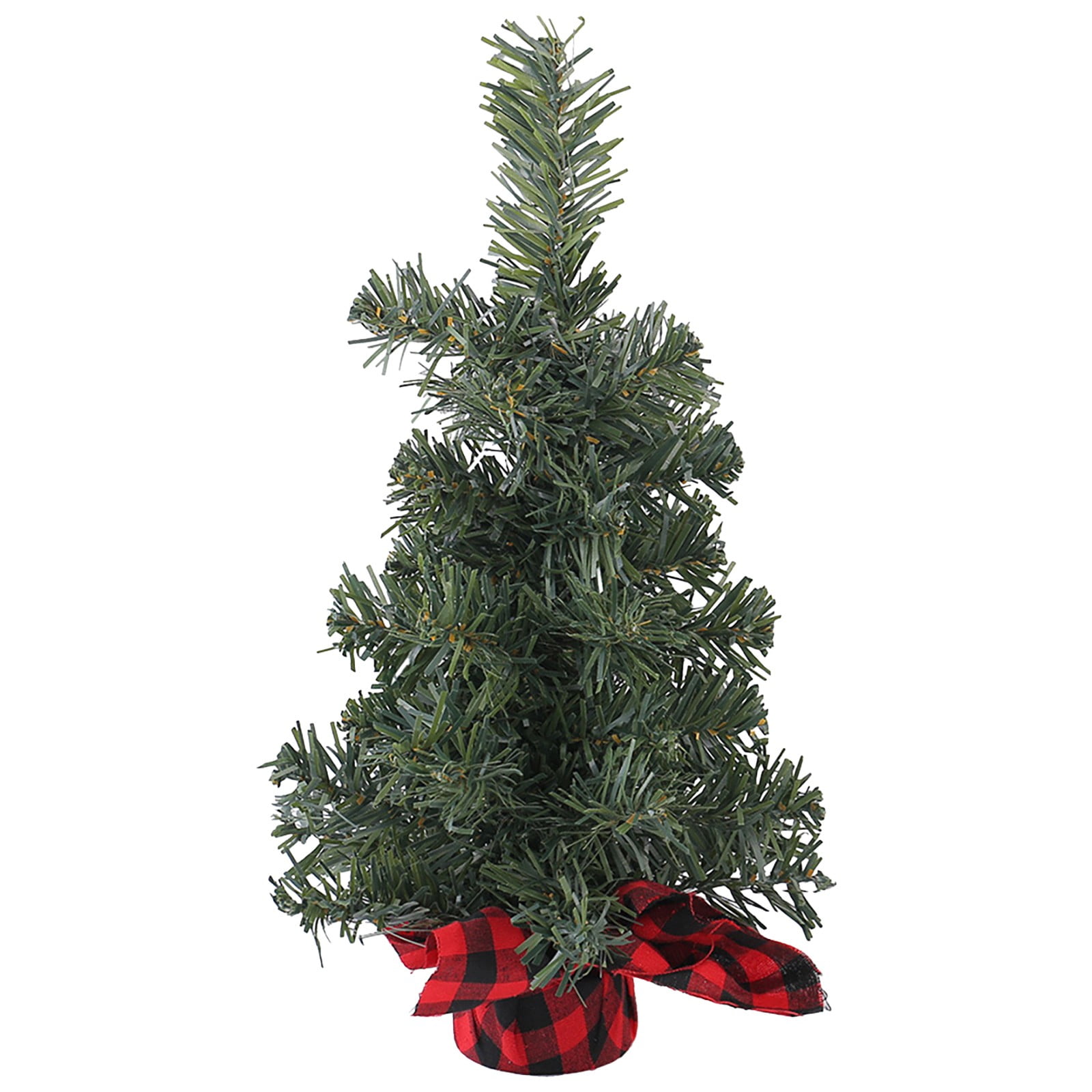 Small Artificial Christmas Tree with Festive Ornaments – Mini Holiday ...