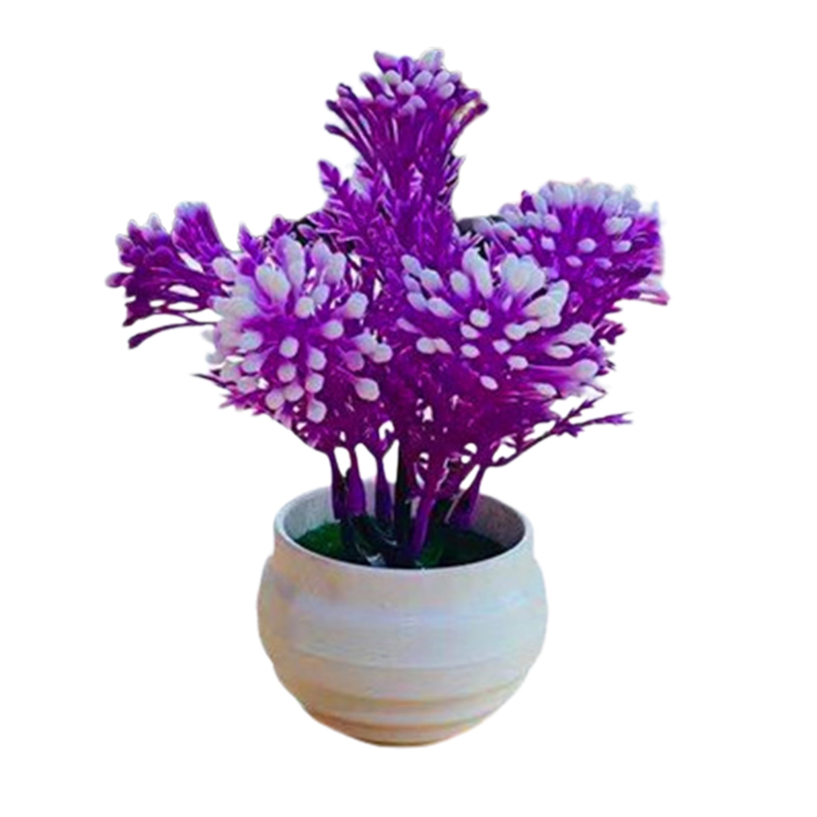 Small Artificial Plants Mini Fake Orchid Plants Decoration Fresh Green ...