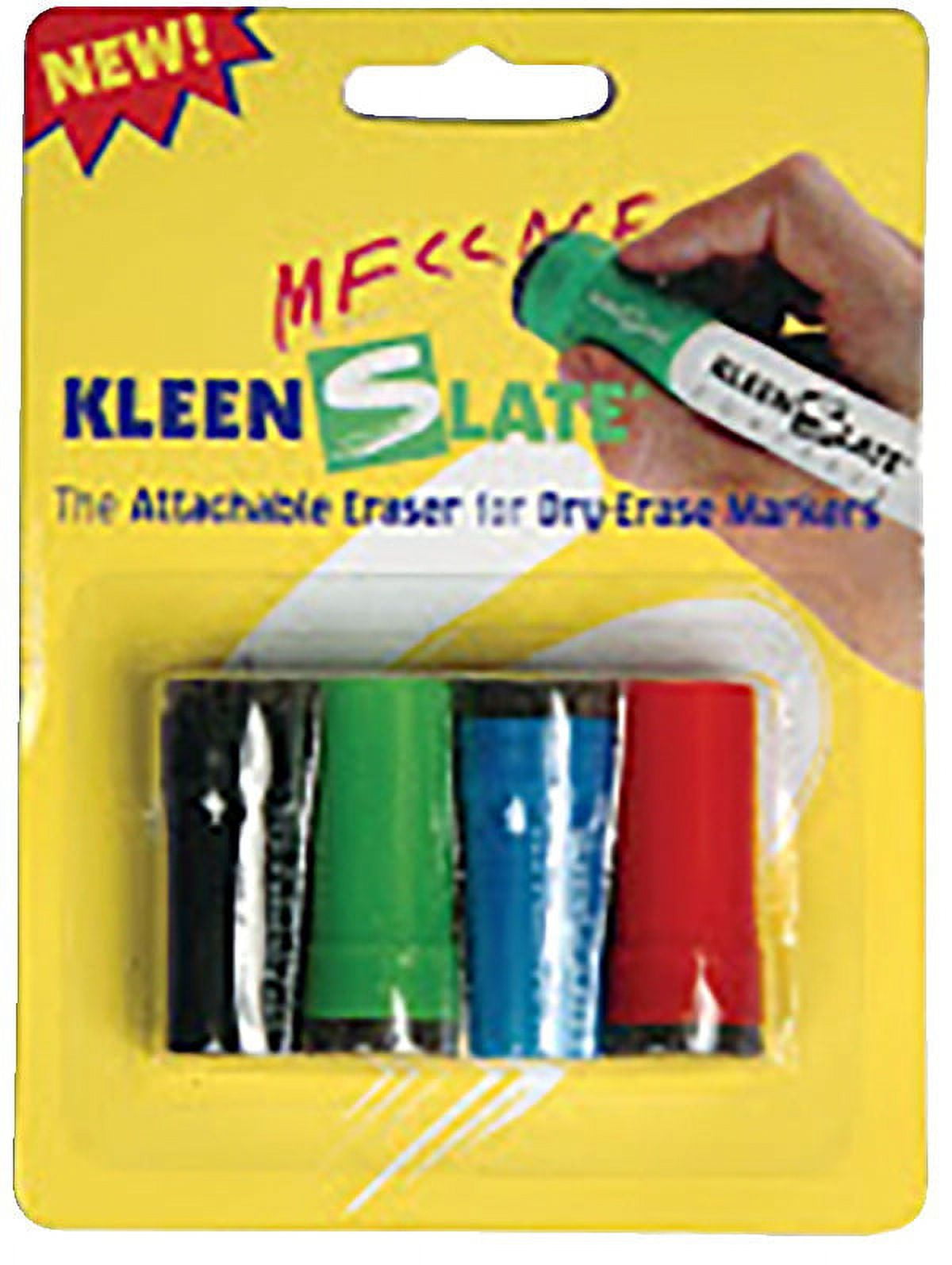 Small Attachable Eraser Caps for Dry Erase Markers, Pack of 4 - Walmart.com