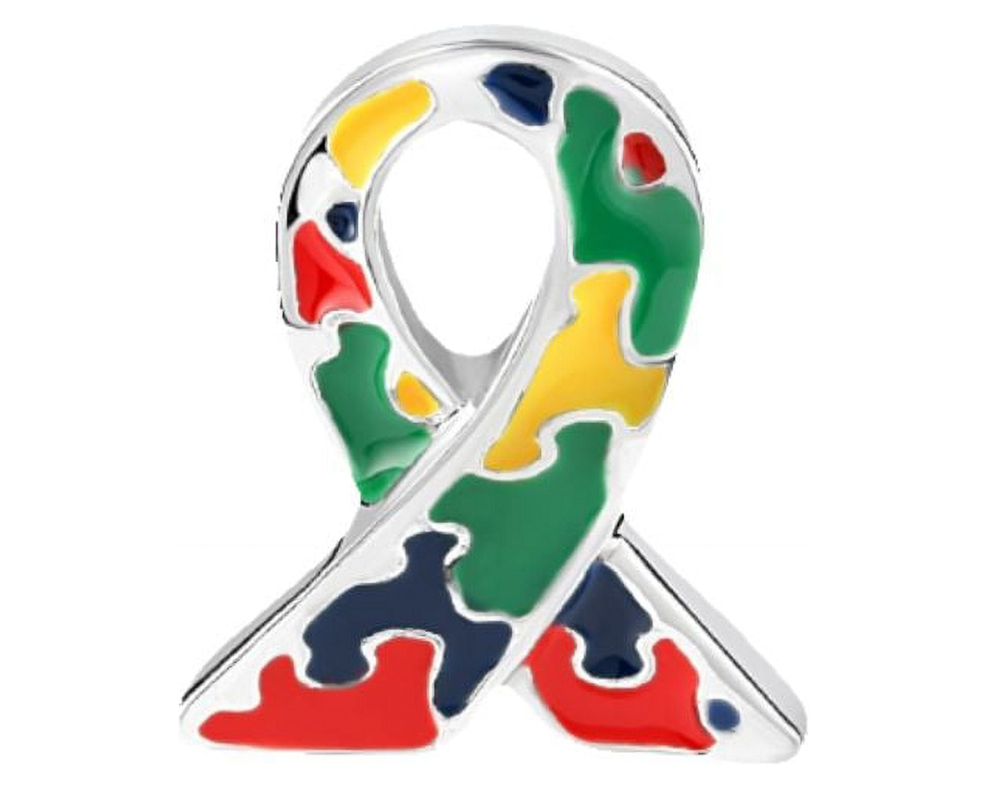 Small Autism Ribbon Lapel Pins (2 Pins) - Walmart.com
